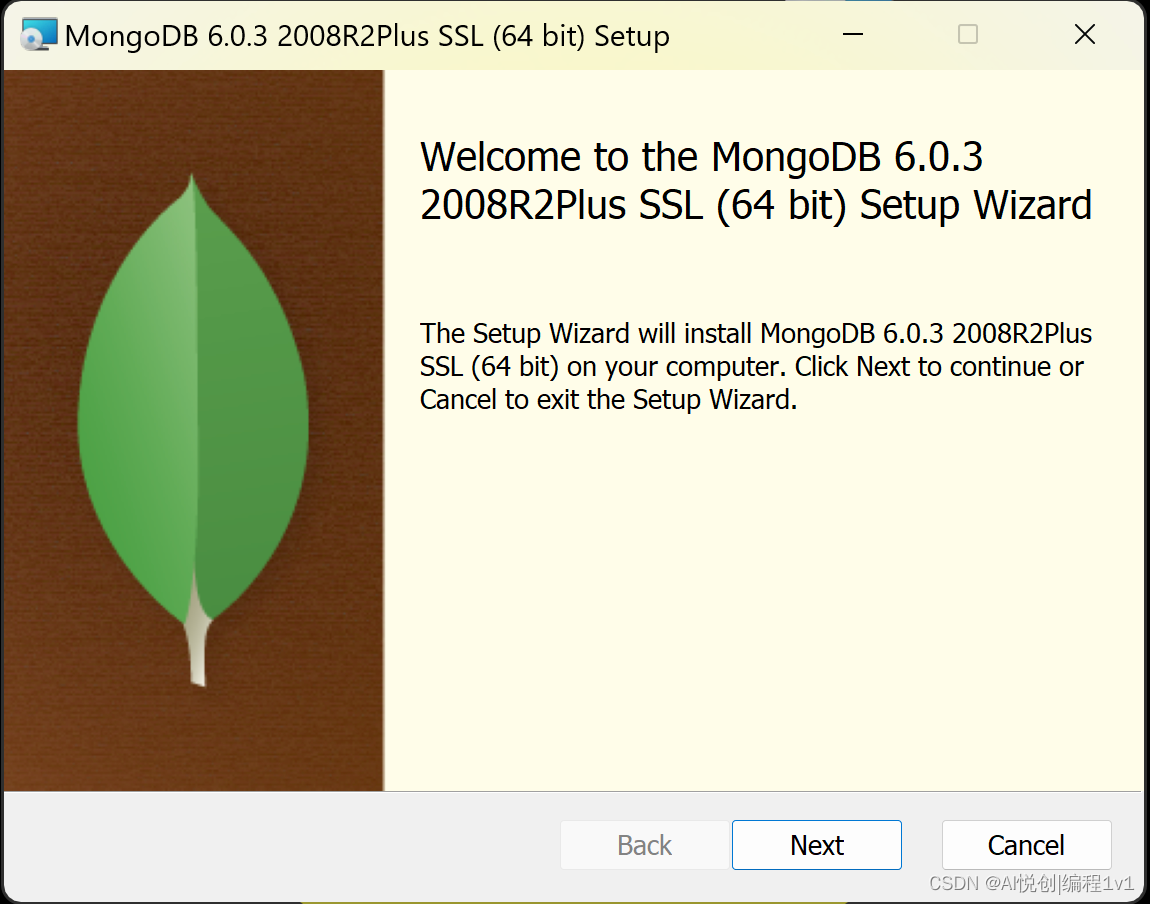 MongoDB6.0的安装「2023年」_mongodb 版本历史2023-CSDN博客