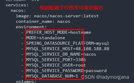 【Nacos】1.docker-compose 安装nacos 2.1.0 报错 no datasource set_nacos no datasource set-CSDN博客