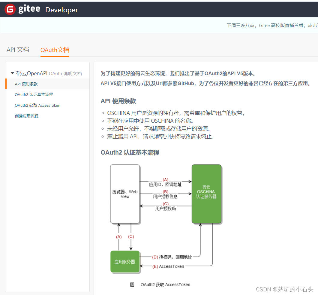 Gitee OAuth文档，网站接入第三方登录（微信、QQ、支付宝、百度、抖音、github等等）_gitee第三方应用-CSDN博客