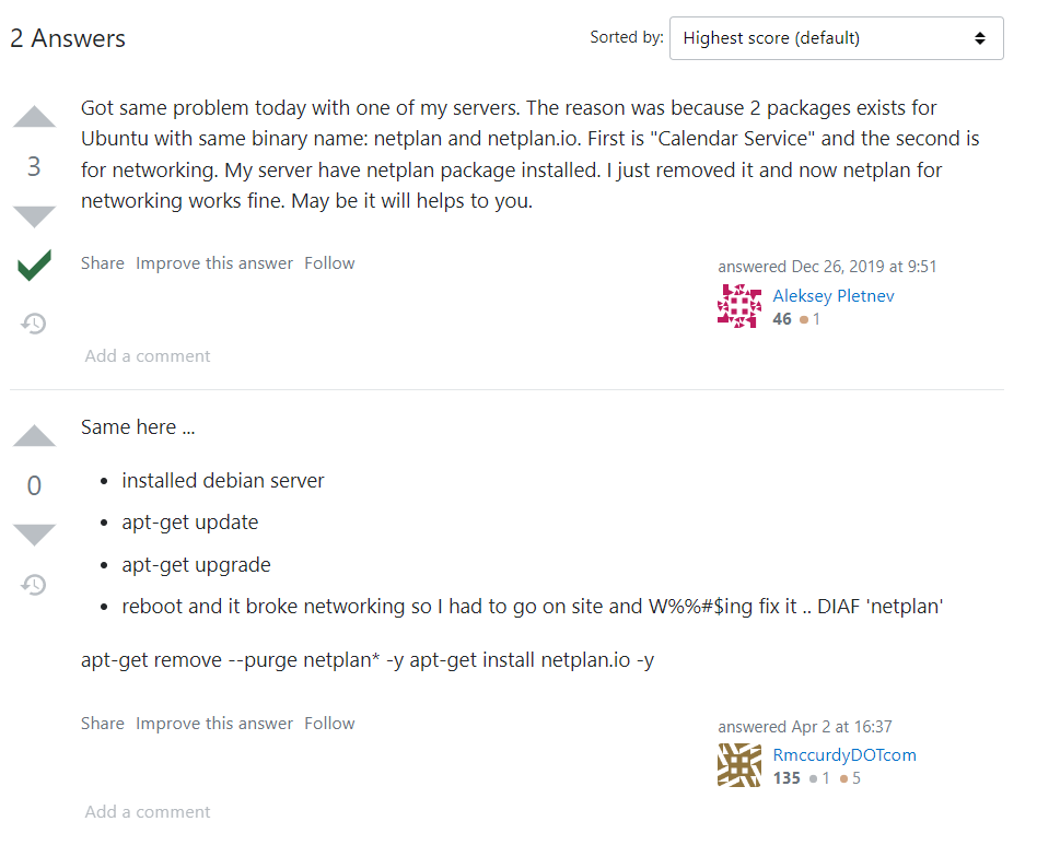 fatal error: cannot bind to port 2983, is another daemon running?_netplan: fatal error: cannot ...
