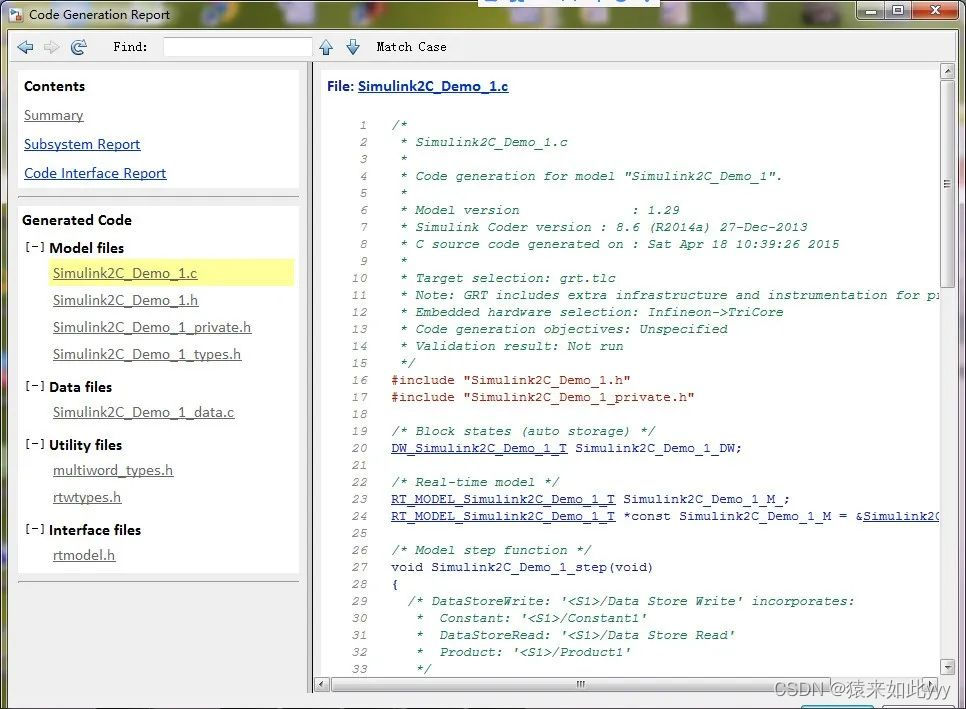 Simulink自动生成代码笔记_simulink生成matlab代码-CSDN博客