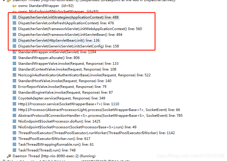 spring mvc 初始化，生命周期 ，handlerMapping和handlerAddapter_controoller 懒加载requestmappinghandlermapping ...
