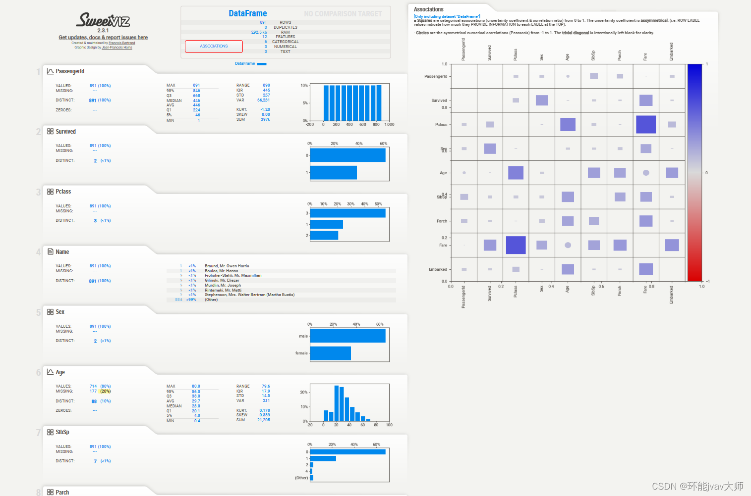 使用Python及R语言绘制简易数据分析报告_summarytools 使用 python-CSDN博客