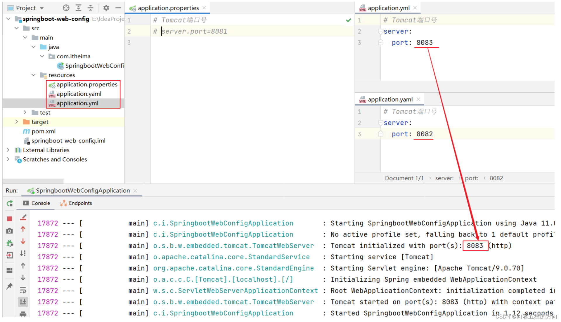 Javaweb之springbootweb案例之配置优先级的详细解析java 同一段配置优先级是 Csdn博客 2757