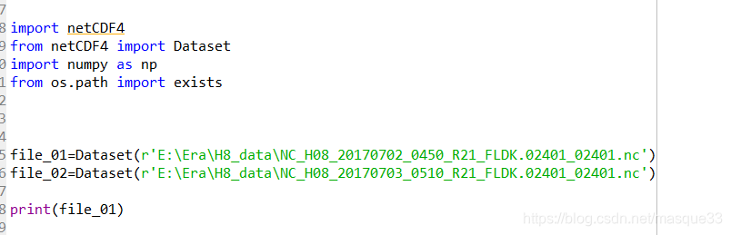 Himawari-8葵花数据的python读取和matlab读取_python打开葵花9文件-CSDN博客