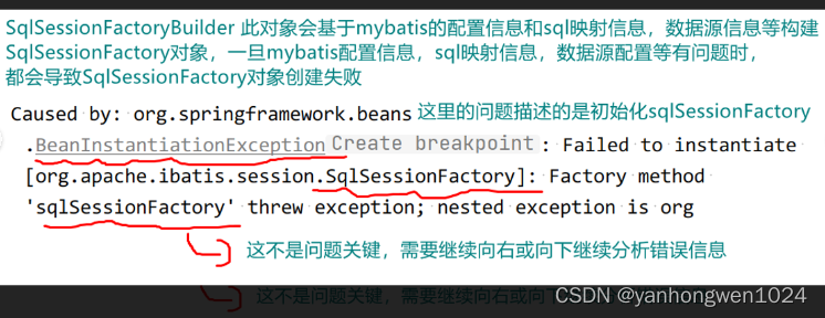 sqlSessionFactory对象创建异常_sqlsessionfactory找不到-CSDN博客