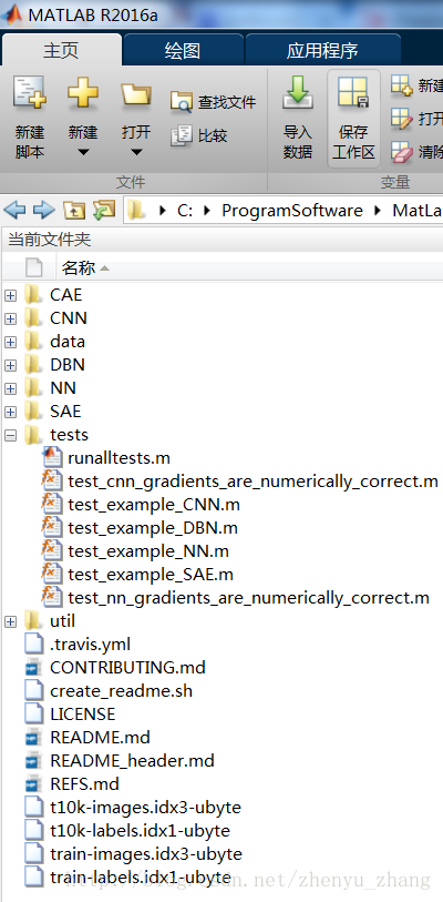 Matlab对深度学习工具包deeplearntoolbox的例子实现deeplearningtoolbox深度学习工具包 百度云下载 Csdn博客