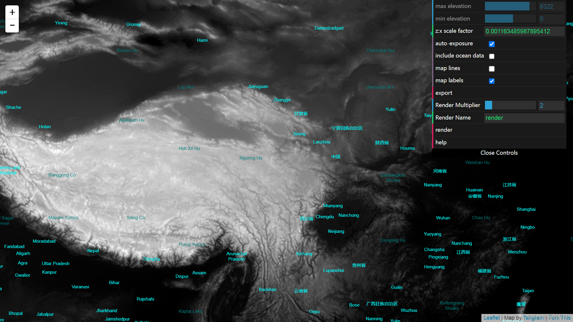 Photoshop插件3D Map Generator Geo的使用记录1（版本说明、安装卸载使用和高程数据生成3D地形图的准备工作）-CSDN博客