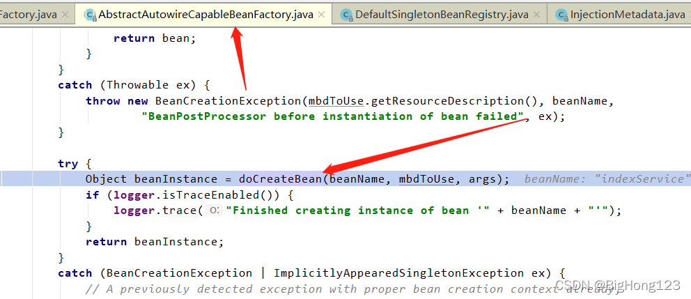 Spring循环依赖（bean的创建过程-粗略）_spring循环依赖的对象能创建吗-CSDN博客