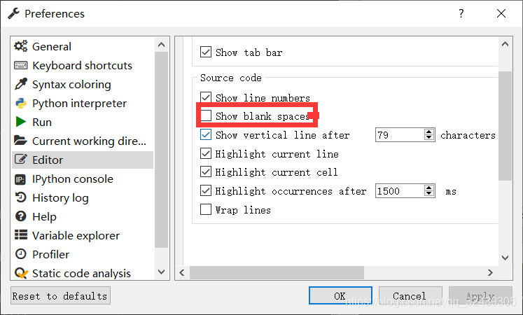 Spyder 缩进报错：inconsistent use of tabs and spaces in indentation_spyder出现缩进错误-CSDN博客