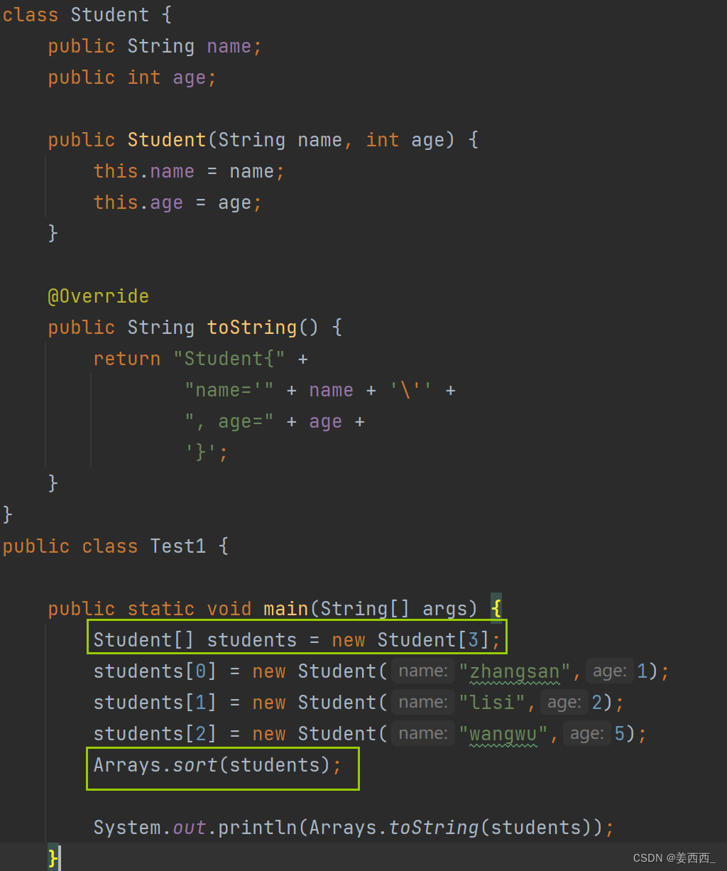 内部类, Comparable接口, Comparator接口, Cloneable接口 ---java_java 内部类 comparable-CSDN博客