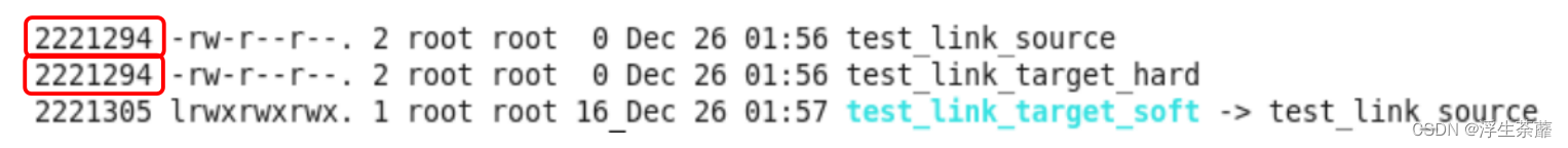 【Linux】文件间的连接（硬链接/软链接）_linux link target-CSDN博客