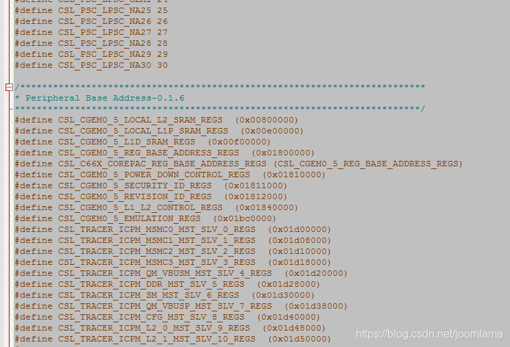 TI C6000 DSP Register Base address 寄存器基地址 在哪里？-CSDN博客