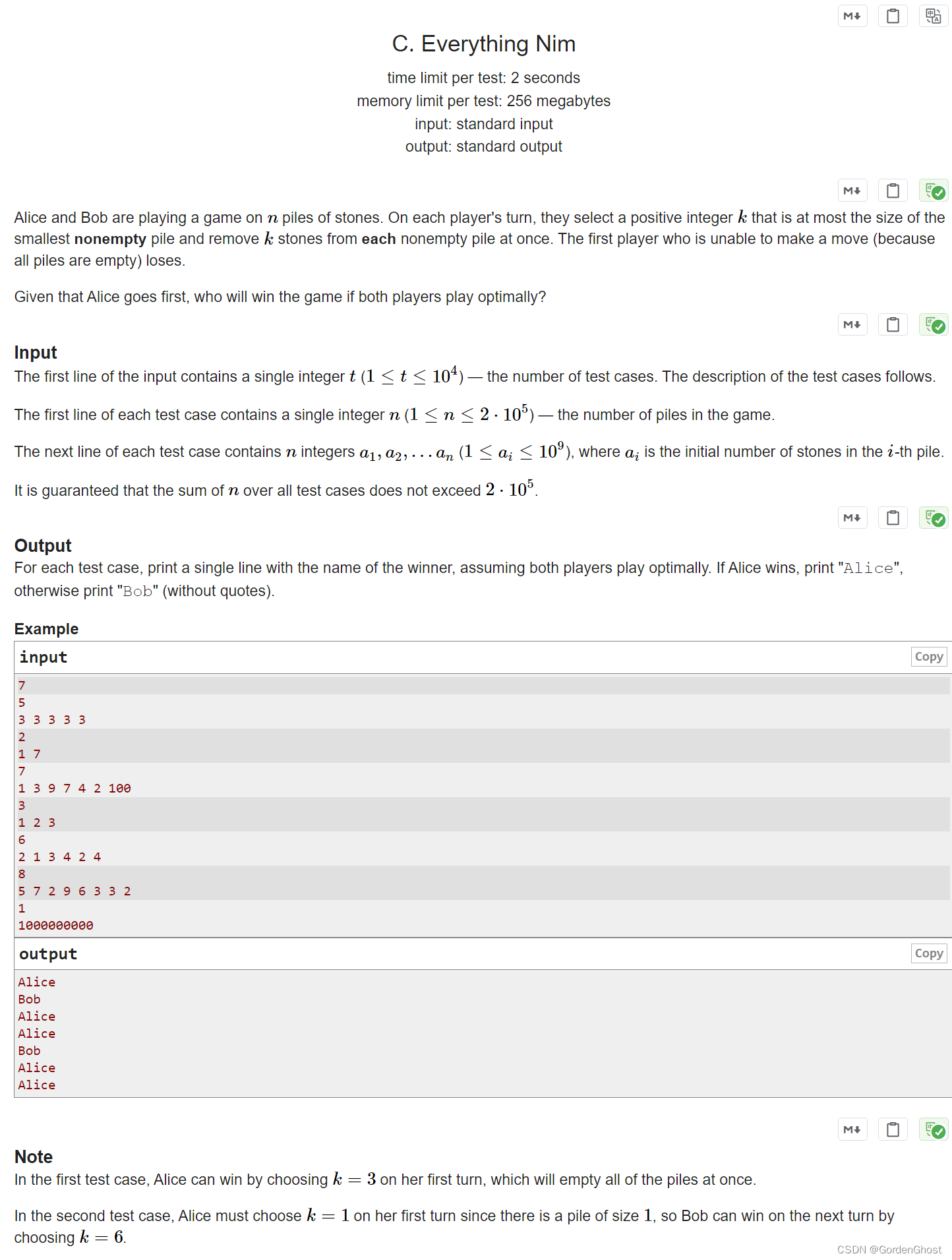 Everything Nim（Round 941）-CSDN博客