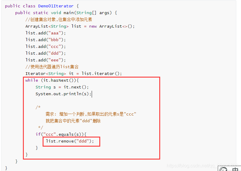 MEC@JavaSE@进阶篇@笔记12@Iterator迭代器&&增强for循环_java for (iterator it = conditions.i-CSDN博客