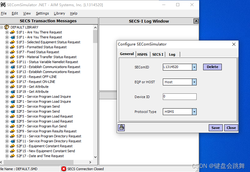 半导体：Gem/Secs基本协议库的开发（1）_键盘会跳舞 csdn-CSDN博客