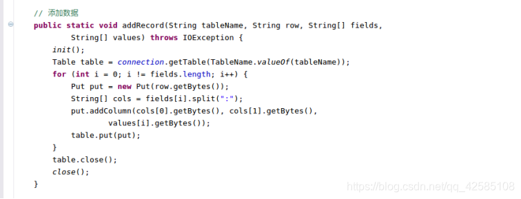 大数据之hadoop学习（十）hbase Java Api编程1、请用java Api实现createtable和addrecord并且在启动程序的时候使用这两 Csdn博客