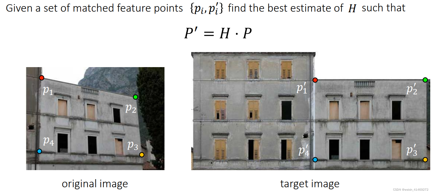 H(单应矩阵homography)，本质矩阵（Essential Matrix）和F(基础矩阵fundamental)_h矩阵-CSDN博客