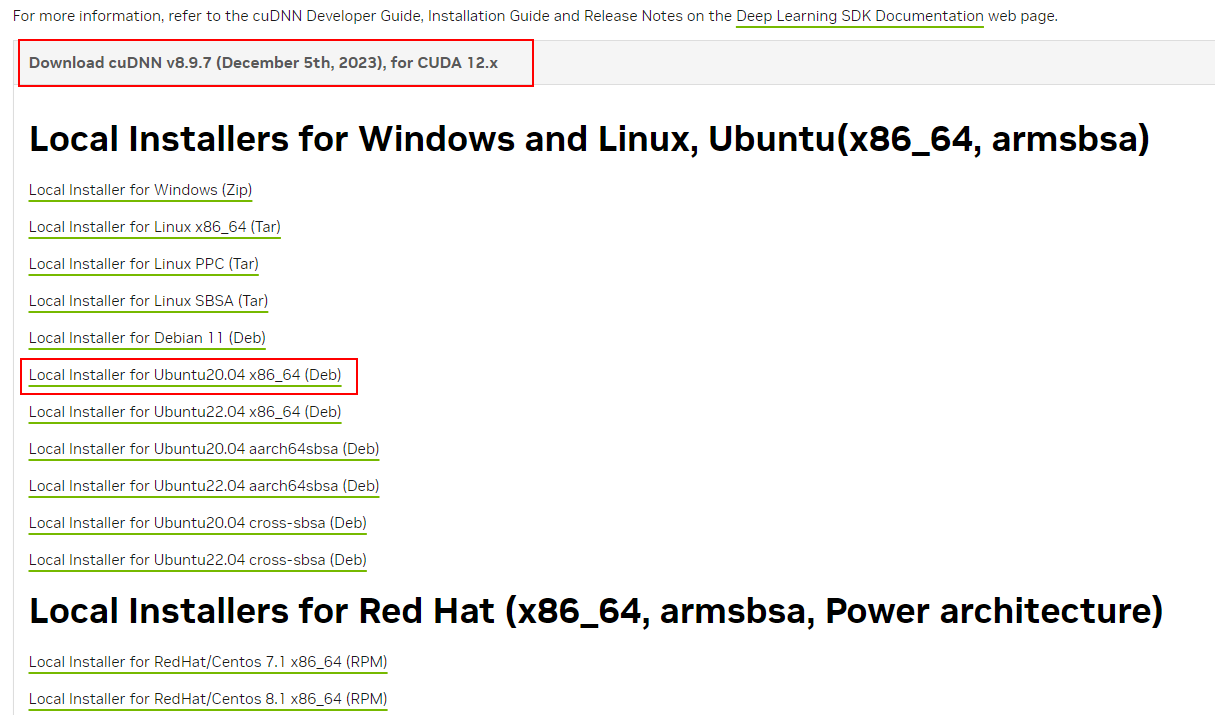 Ubuntu Server 20.04 系统安装（四）：深度学习 GPU 环境配置（CUDA12.2驱动+CUDA Toolkit 12.2+cuDNN v8.9.7）_cuda12.2安装 ...