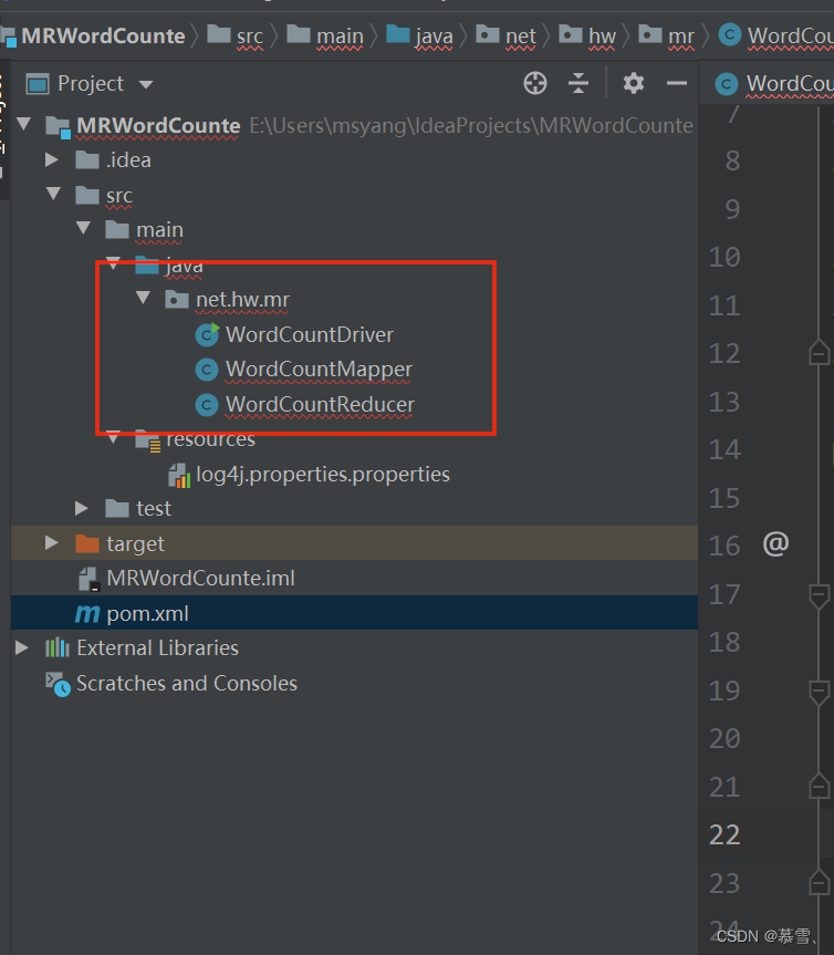 Hadoop WordCount 实现-CSDN博客