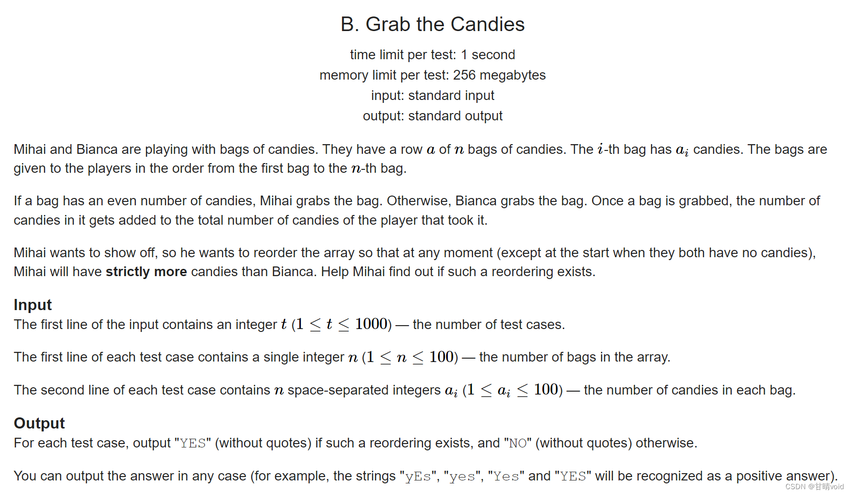 Codeforces Round 859 (Div. 4)-CSDN博客