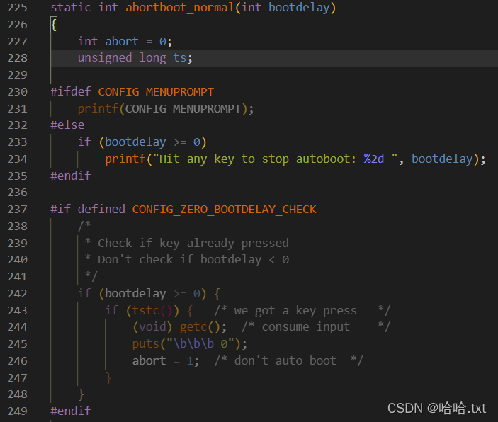 U-BOOT启动流程【03】_hit any key to stop autoboot-CSDN博客