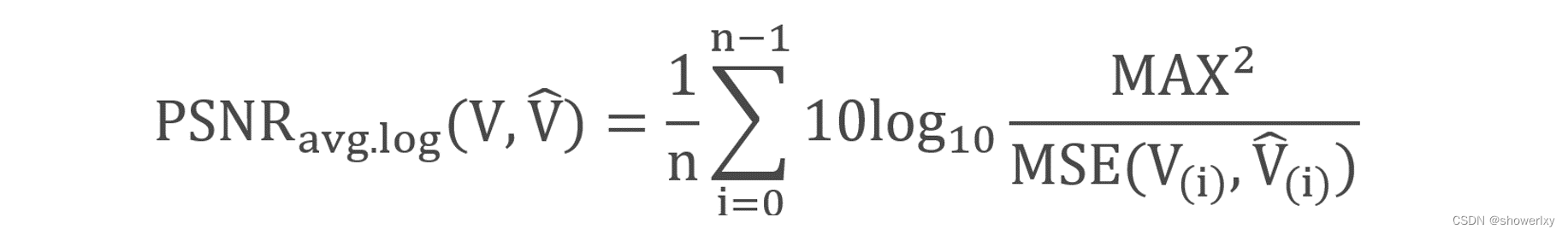 视频质量评价PSNR的两种计算方法_视频psnr-CSDN博客