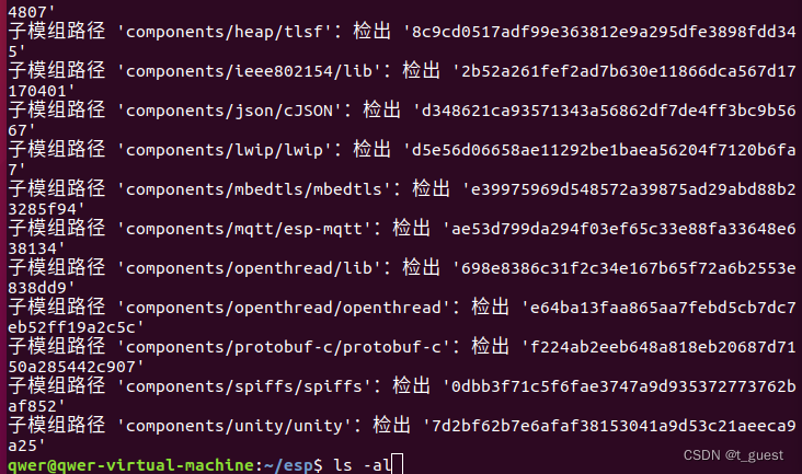 ESP32学习二-环境搭建（ESP-IDF V5.0，Ubuntu18.4）_esp32 idf.py build failed-CSDN博客