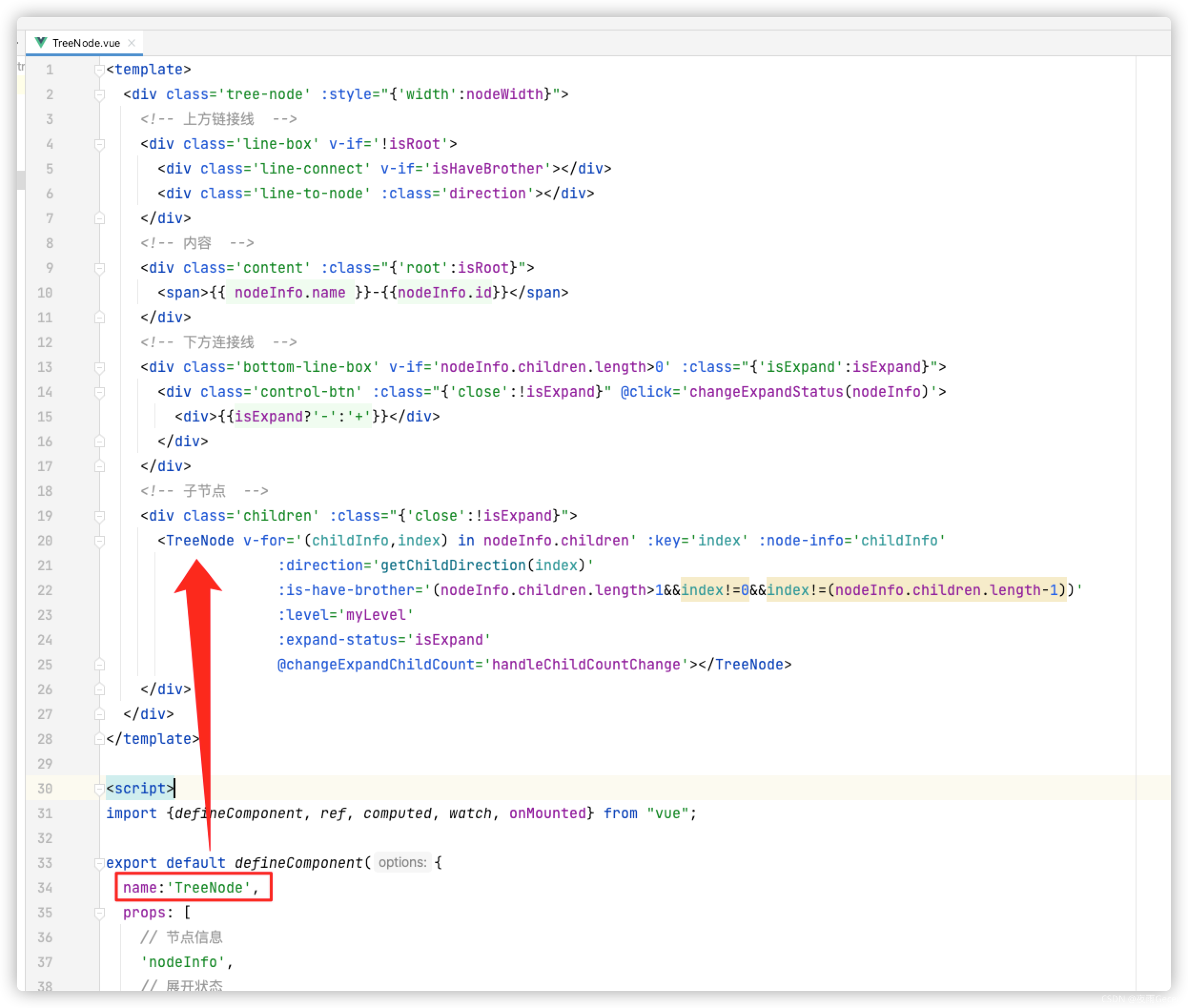 Vue3+Scss实现横向树形结构_vue3 横向树组件-CSDN博客