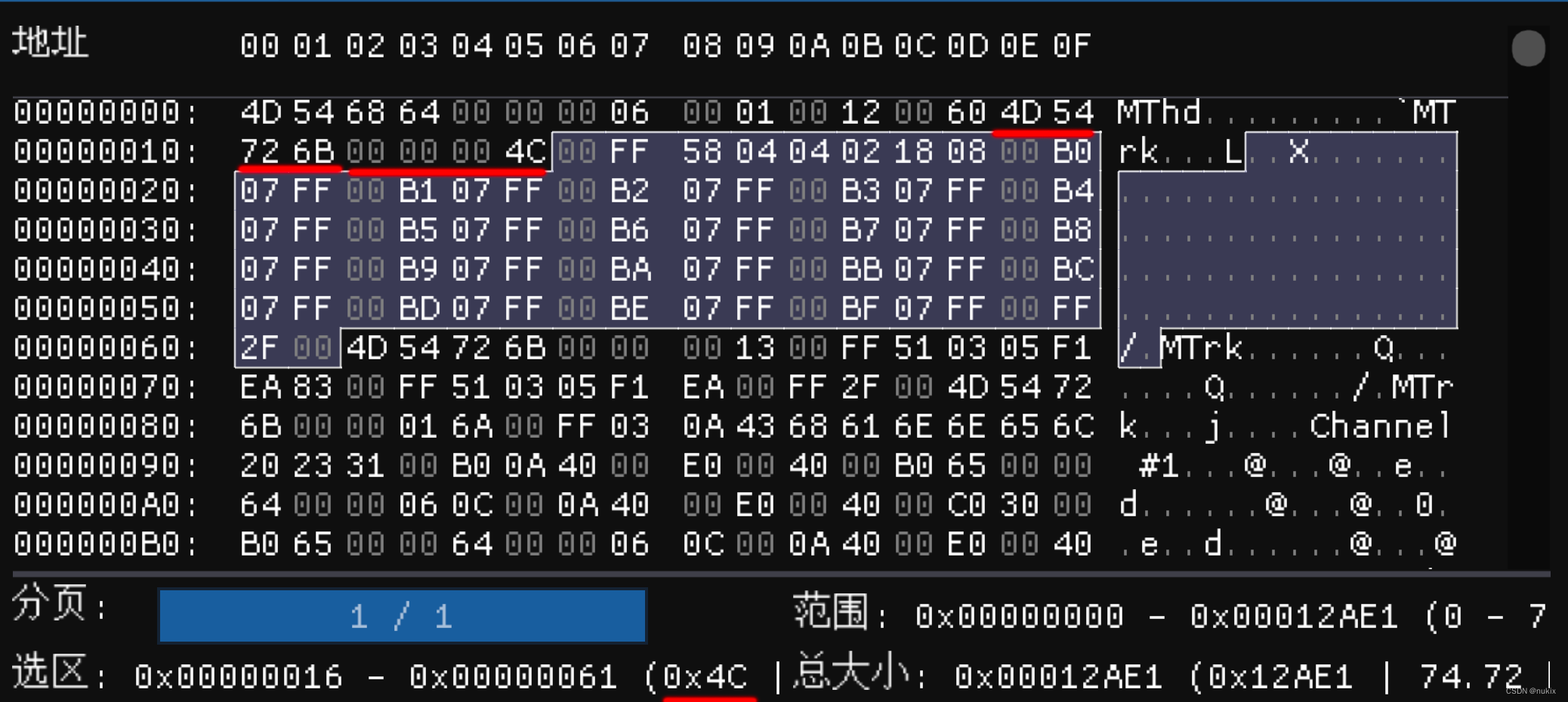 midi文件详解-CSDN博客