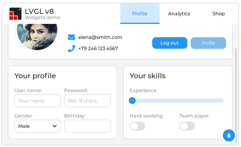 【LVGL(3)】设置对象大小、位置、盒子模型、状态_lvgl画布设置每个点的大小-CSDN博客