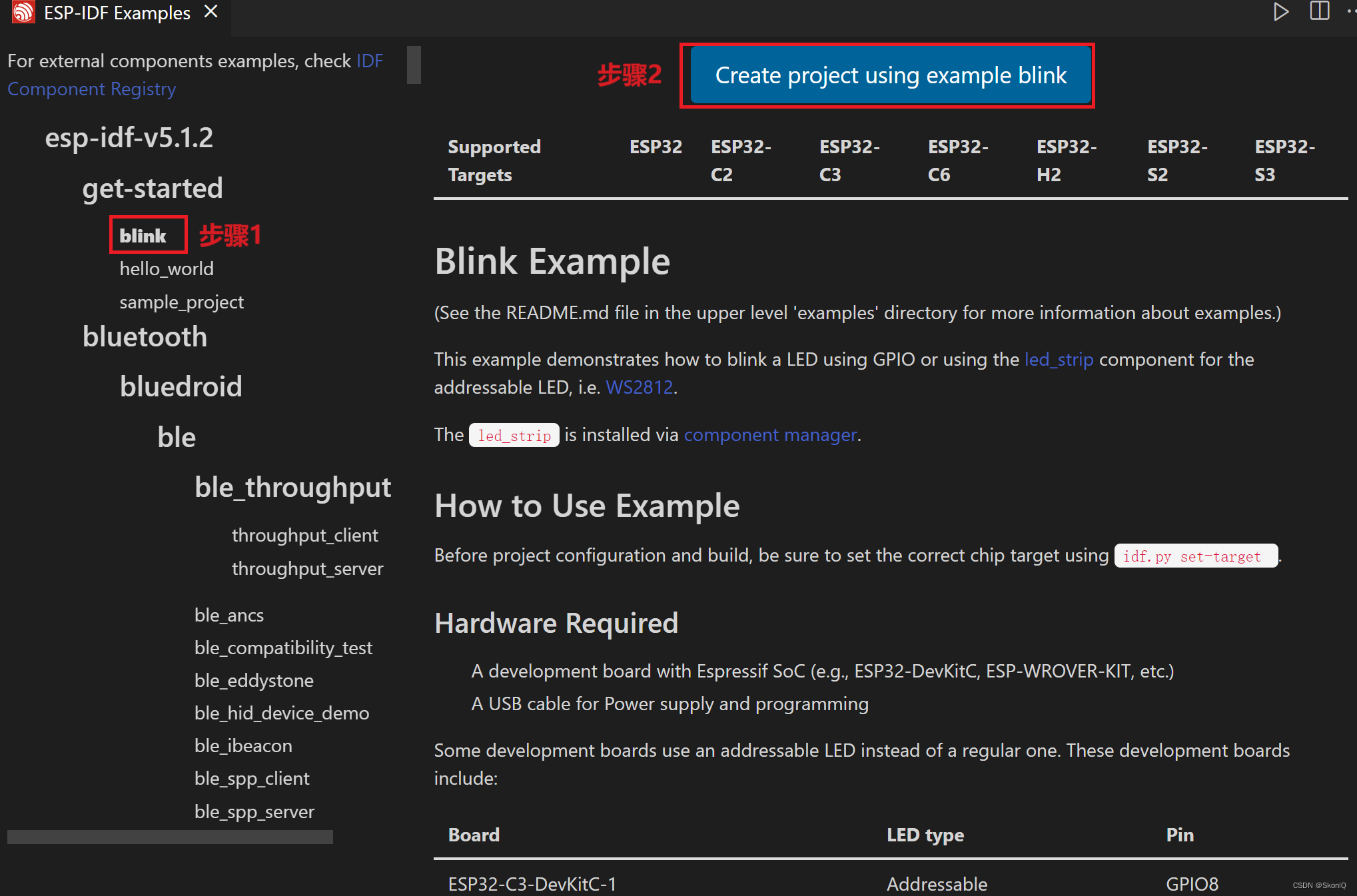 ESP32学习——通过VSCode使用espressif开发环境配置_esp32 espressif-CSDN博客