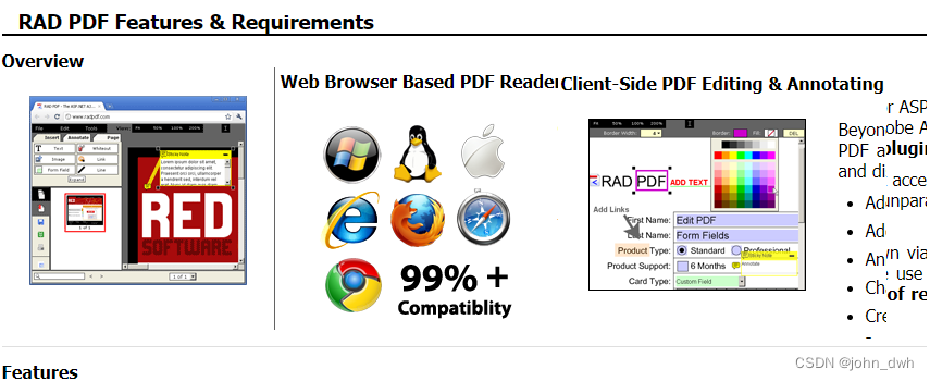 在线编辑PDF：RAD PDF for ASP.NET_c# pdfwebcontrollite乱码-CSDN博客