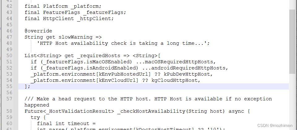 FlutterHost设置_flutter doctor访问google超时-CSDN博客