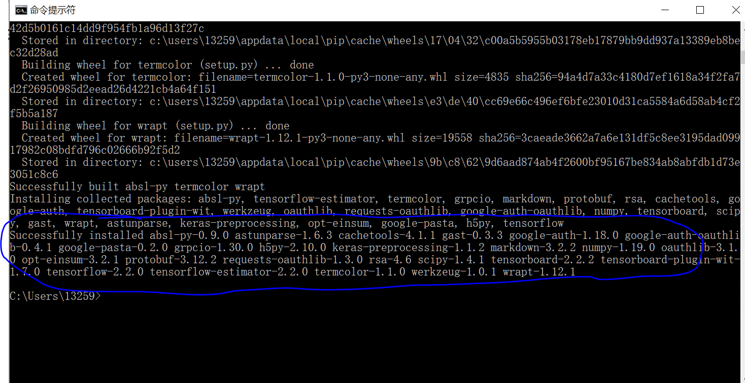 pip安装tensorflow库时出现Read timed out解决办法_databricks pip install tensorflow timeout-CSDN博客