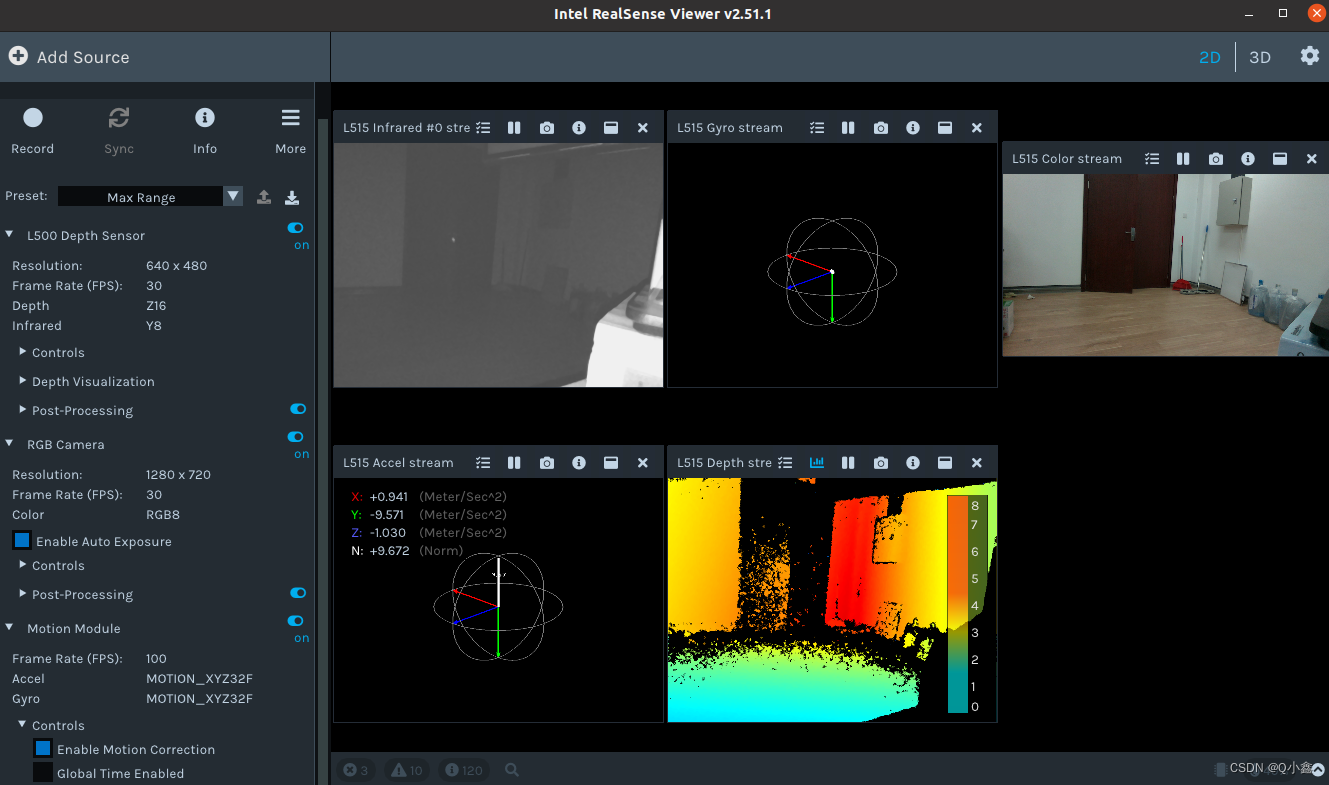 【RealSense】L515学习记录_realsense l515-CSDN博客