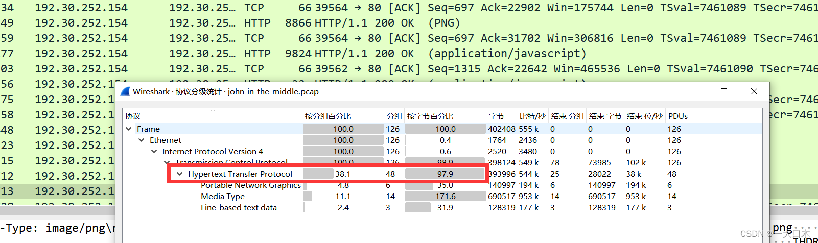 【ctf】whireshark流量分析之tcp_杂篇_wireshark ctf-CSDN博客