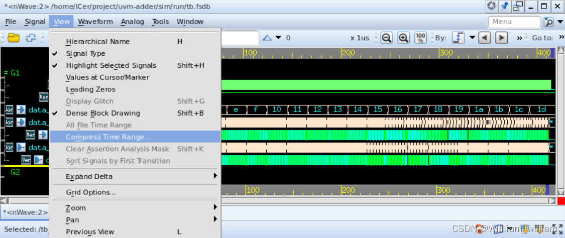 Verdi使用方法（1）— 打开user guide和加载波形_verdi添加波形-CSDN博客