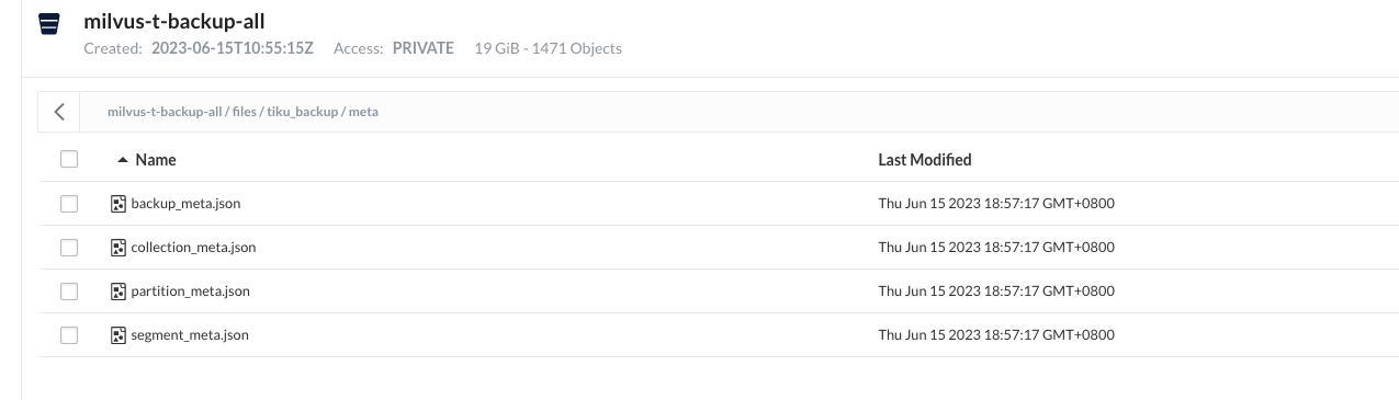 【Milvus】记录一次基于milvus-backup做的Milvus备份与恢复-CSDN博客