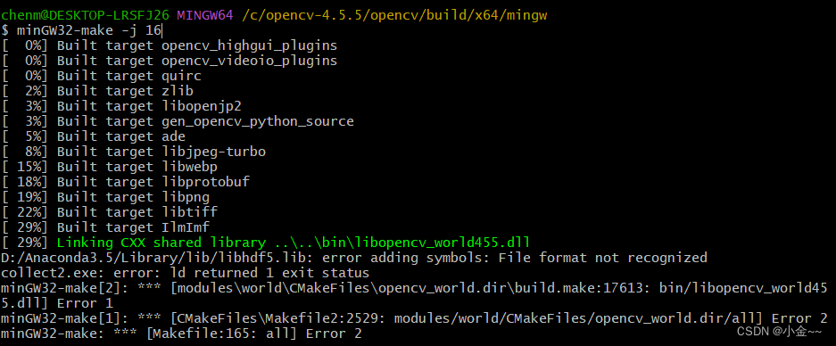 vscode+opencv+mingw+cmake配置vscode下的opencv环境_opencv vscode配置cmake-CSDN博客