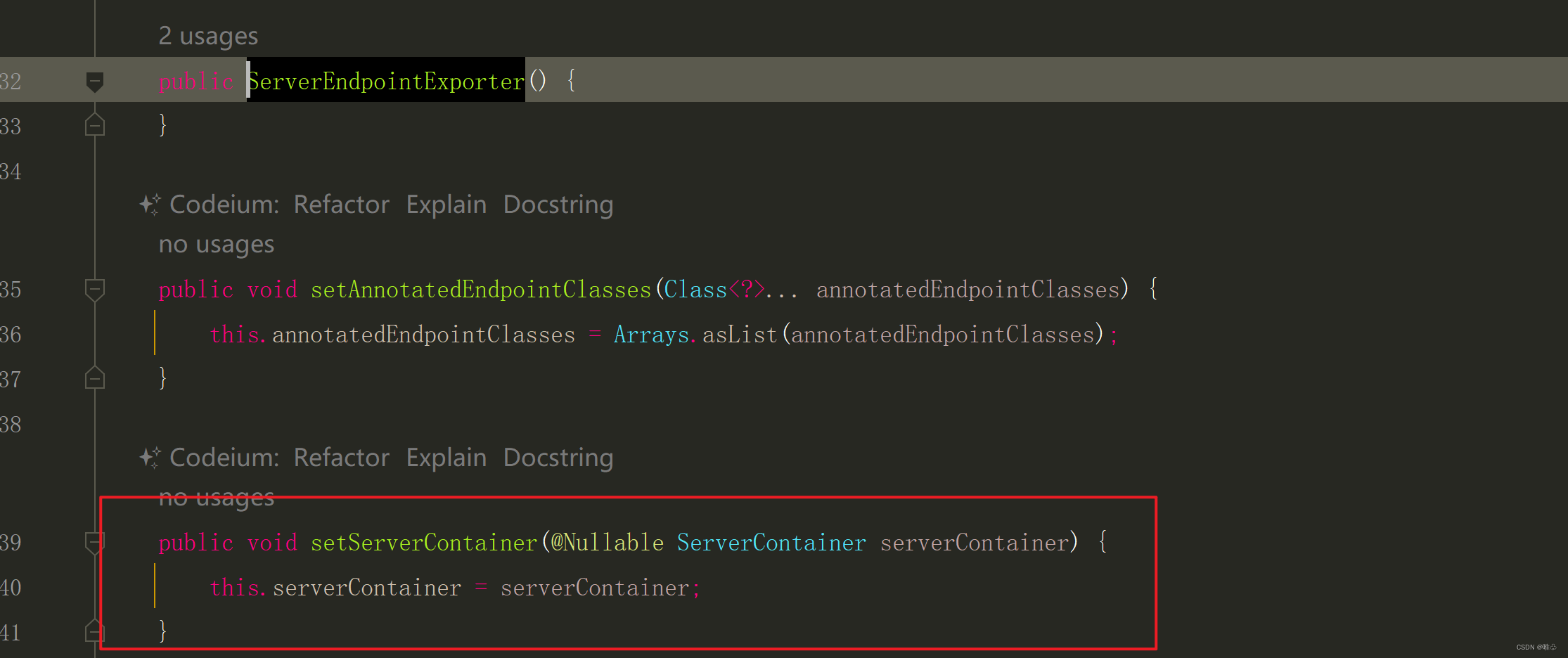 SpringBoot引入WebSocket依赖报ServerContainer no avaliable_javax.websocket.server.servercontainer not ...