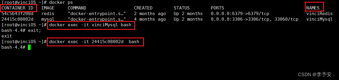 如何在Linux环境下进入Docker容器中的MySQL_linux打开doker的mysql-CSDN博客