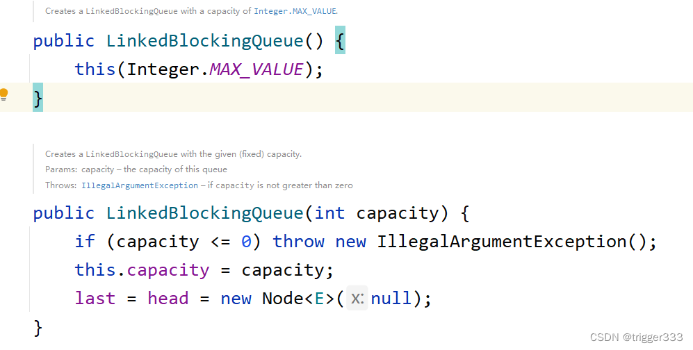 阻塞队列linkedblockingqueue 源码解析linkedblockingqueue为什么2个锁 Csdn博客