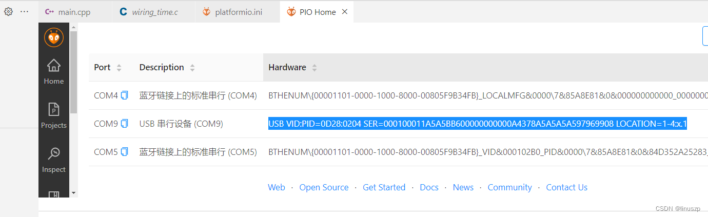 PlatformIO离线安装和合宙DAPLink调试配置指南_platformio daplink-CSDN博客