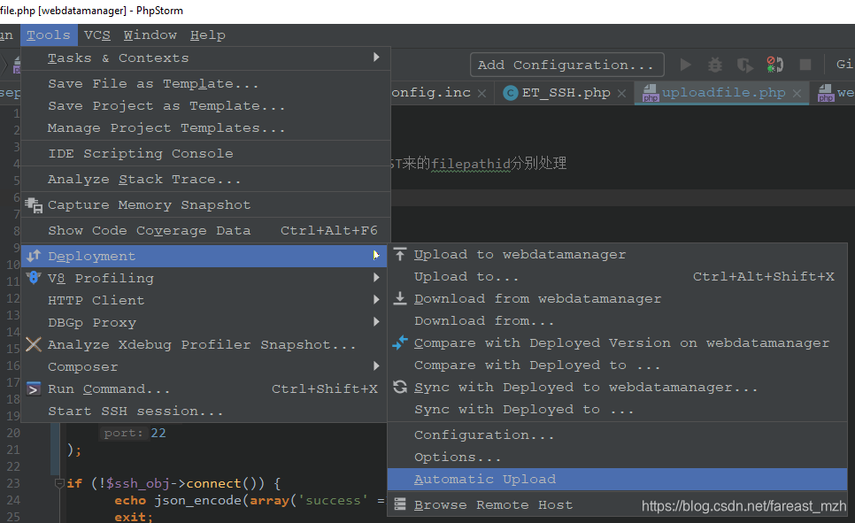 phpstorm 配置sftp部署_phpstorm sftp-CSDN博客