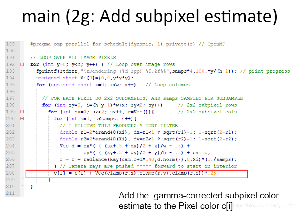 (中文详解篇)smallpt: 99行代码完成全局光照Path Tracing-CSDN博客