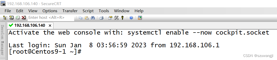 ssh无法登录Centos9解决方法_centos7.6 ssh9.3 用户名密码正确无法登录-CSDN博客