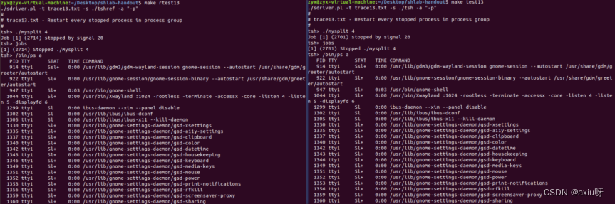 计算机系统基础实训六-ShellLab实验_shell lab实验-CSDN博客