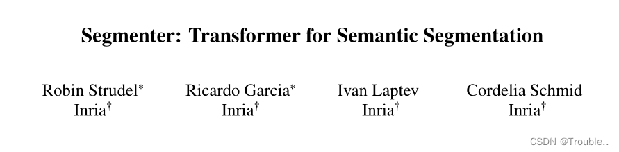 Segmenter论文解读-CSDN博客